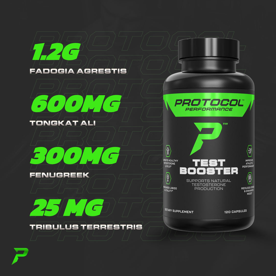 Test Booster | Testosterone, Drive, Masculine Edge – Protocol Performance